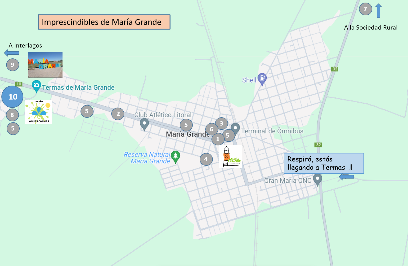 qué visitar en maría grande – Cabañas Aguas Calmas